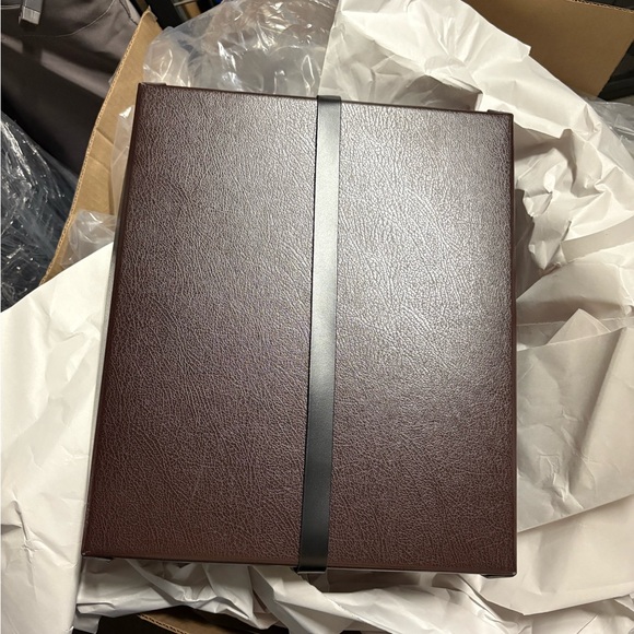 Alaia | Accessories | Alaia Brown Leather Strap Shoe Box | Poshmark